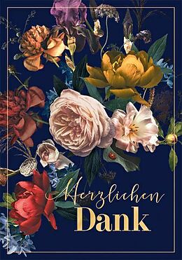 Herzlichen Dank Doppelkarte - Glückwunschkarten online kaufen | Ex Libris