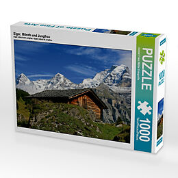 Eiger, Mönch und Jungfrau (Puzzle): ab 1000 Teile online kaufen | Ex Libris