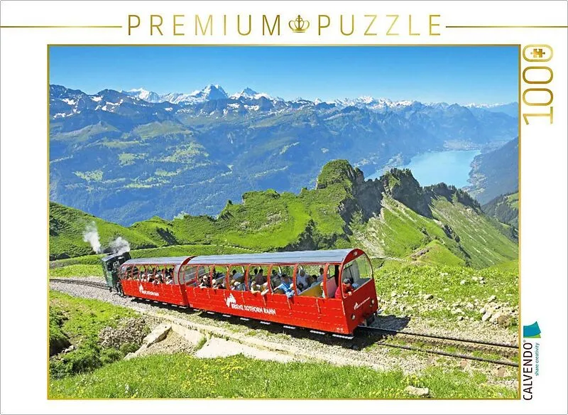 CALVENDO Puzzle Brienzer Rothorn-Bahn (Zahnradbahn), Schweiz. | 1000 ...