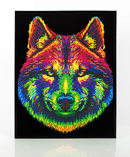 DIAMOND DOTZ - Diamond Painting Neon Wolf: Kreativ- & Bastelsets online ...