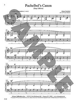 Pachelbels Canon: Notenblätter kaufen | Ex Libris