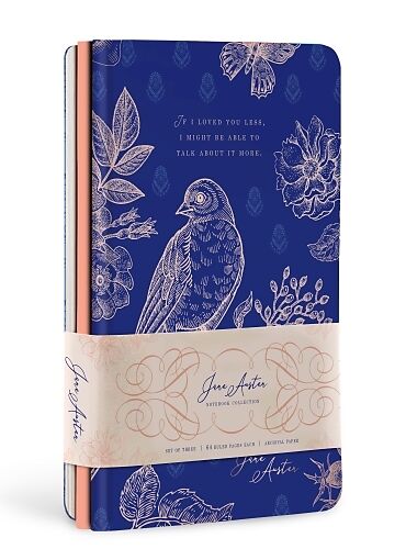 Jane Austen Sewn Notebook Collection: Set of 3 by Insight Editions ...