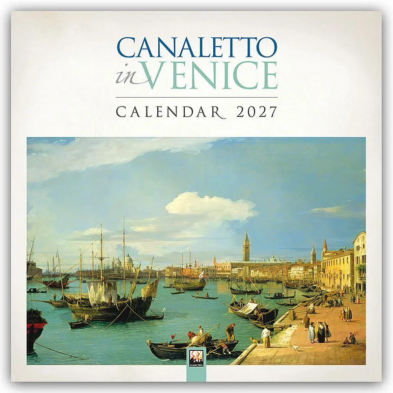 Canaletto in Venedig 2027 Original Flame Tree Publishing-Kalender ...