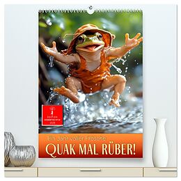 Quak mal rüber - ein Jahr voller Frösche (hochwertiger Premium ...