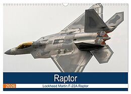 Lockheed Martin F-22A Raptor (Wall Calendar 2026 DIN A3 landscape), CALVENDO 12 Month Wall ...