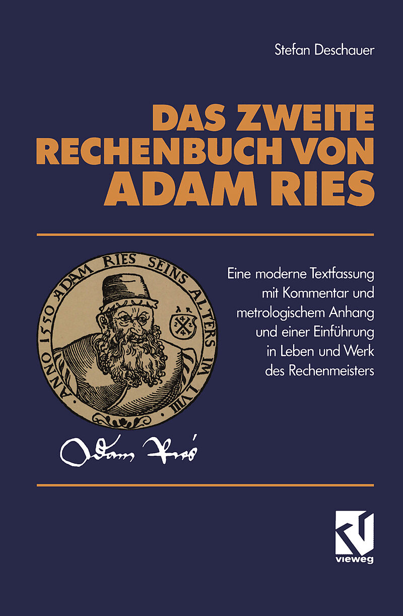 Das Zweite Rechenbuch Von Adam Ries - Stefan Deschauer - Buch kaufen ...