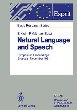 Natural Language and Speech von : Englisches E-Book kaufen | Ex Libris