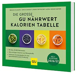 Die große GU Nährwert-Kalorien-Tabelle 2026/27 von Prof. Dr. Ibrahim ...