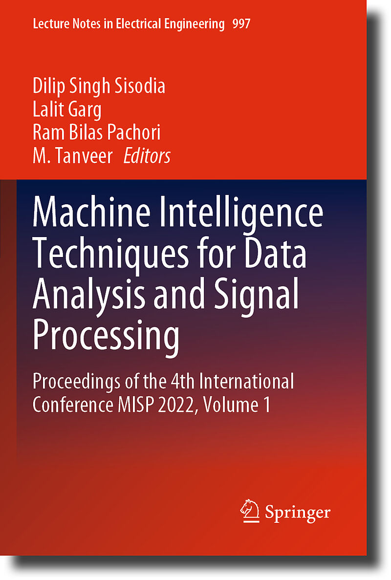 Machine Intelligence Techniques for Data Analysis and Signal Processing ...