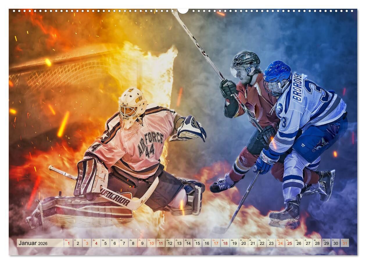 Faszination Sport (hochwertiger Premium Wandkalender 2026 DIN A2 quer ...