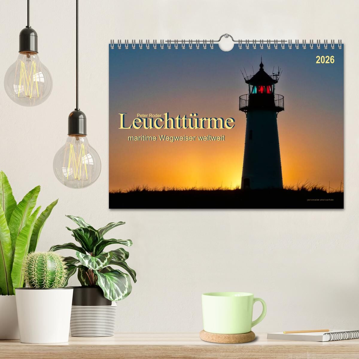 Leuchttürme - maritime Wegweiser weltweit (Wandkalender 2026 DIN A4 ...