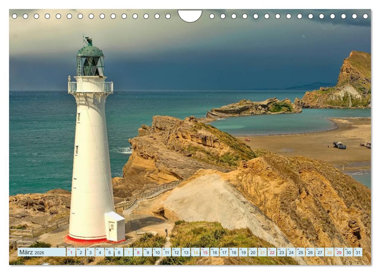 Leuchttürme - maritime Wegweiser weltweit (Wandkalender 2026 DIN A4 ...
