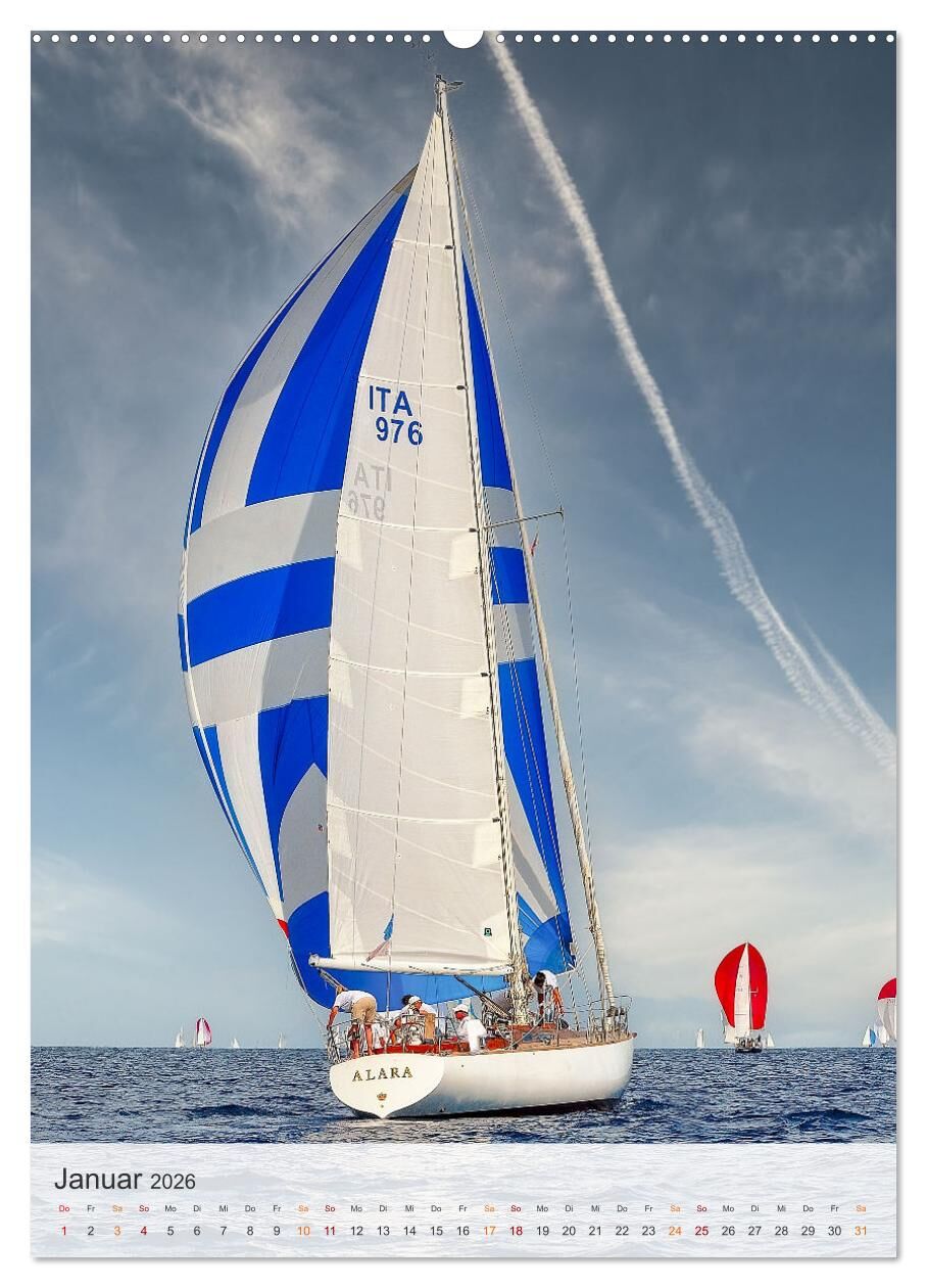 Segeln - meine Leidenschaft (hochwertiger Premium Wandkalender 2026 DIN ...