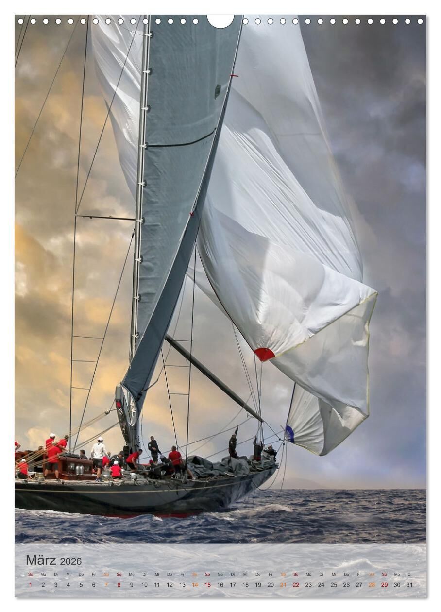Segeln - meine Leidenschaft (Wandkalender 2026 DIN A3 hoch), CALVENDO ...