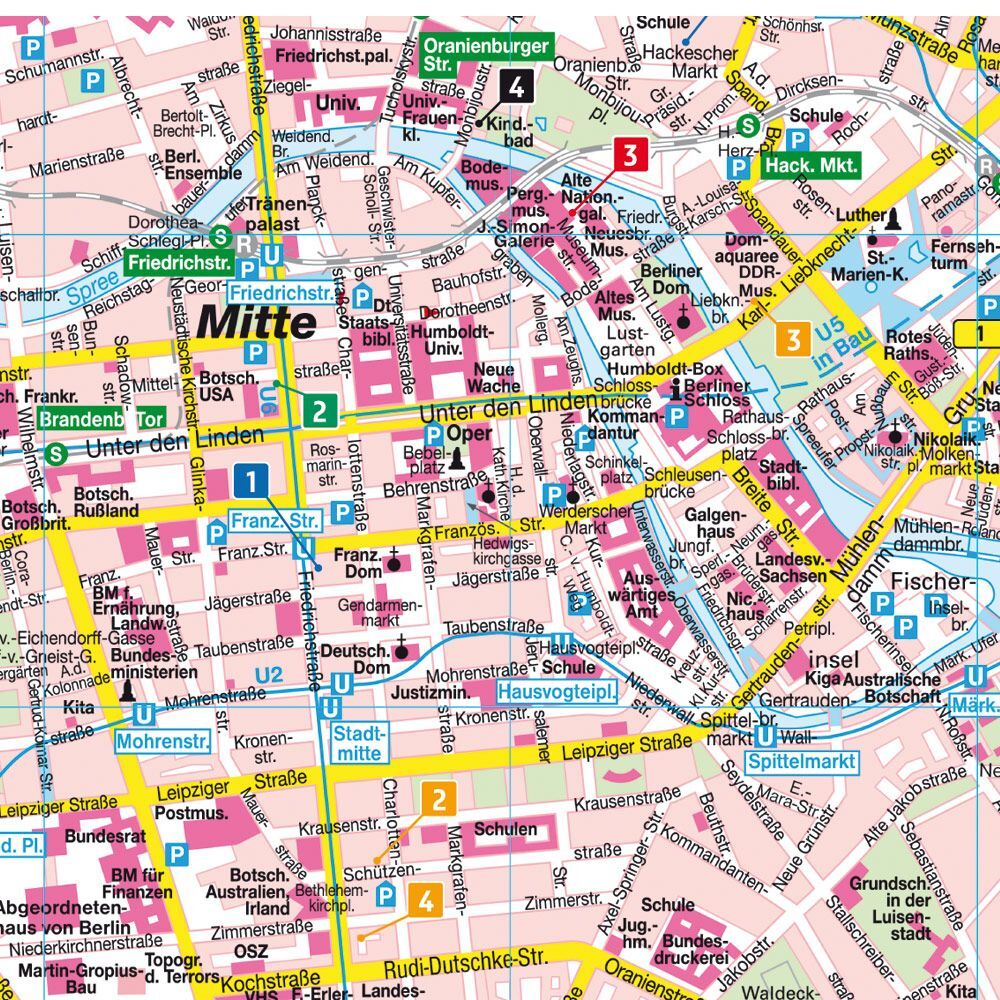 freytag & berndt Innenstadtplan Berlin 1:10.000 von : Buch kaufen | Ex ...