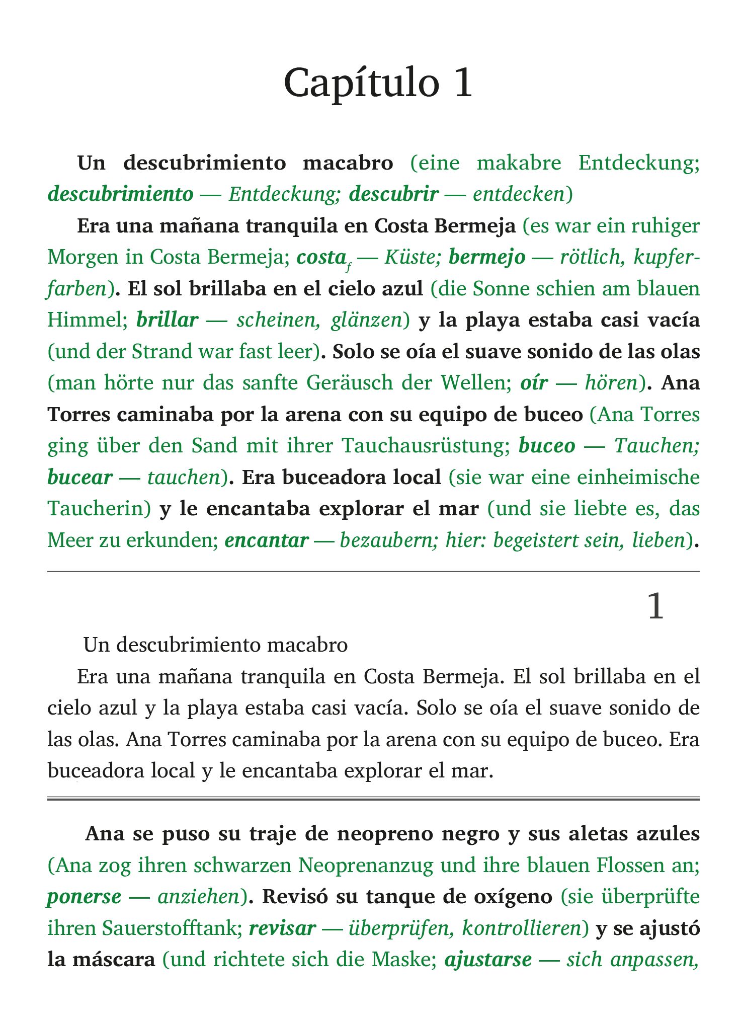 El Coleccionista de Coral - Spanische Krimi-Lektüre A1-A2 (+ Audio ...